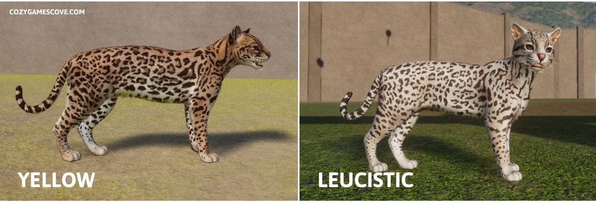 All Planet Zoo Americas Animal Pack Colour Morphs: Common & Rare - Cozy ...